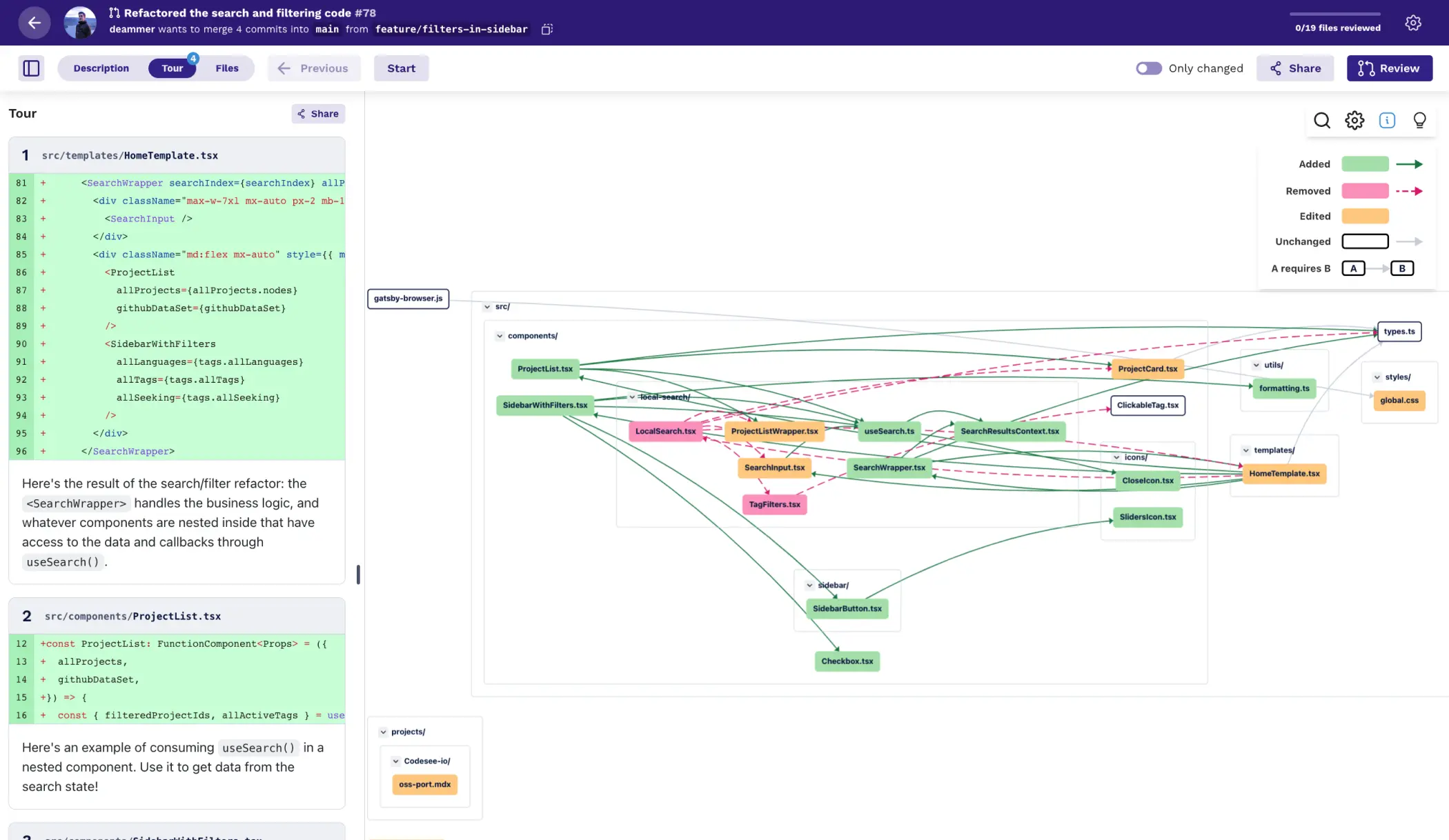 Interactive Code Tours